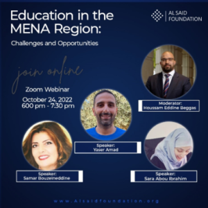 -Event-Education In The MENA Region - Alsaid Foundation